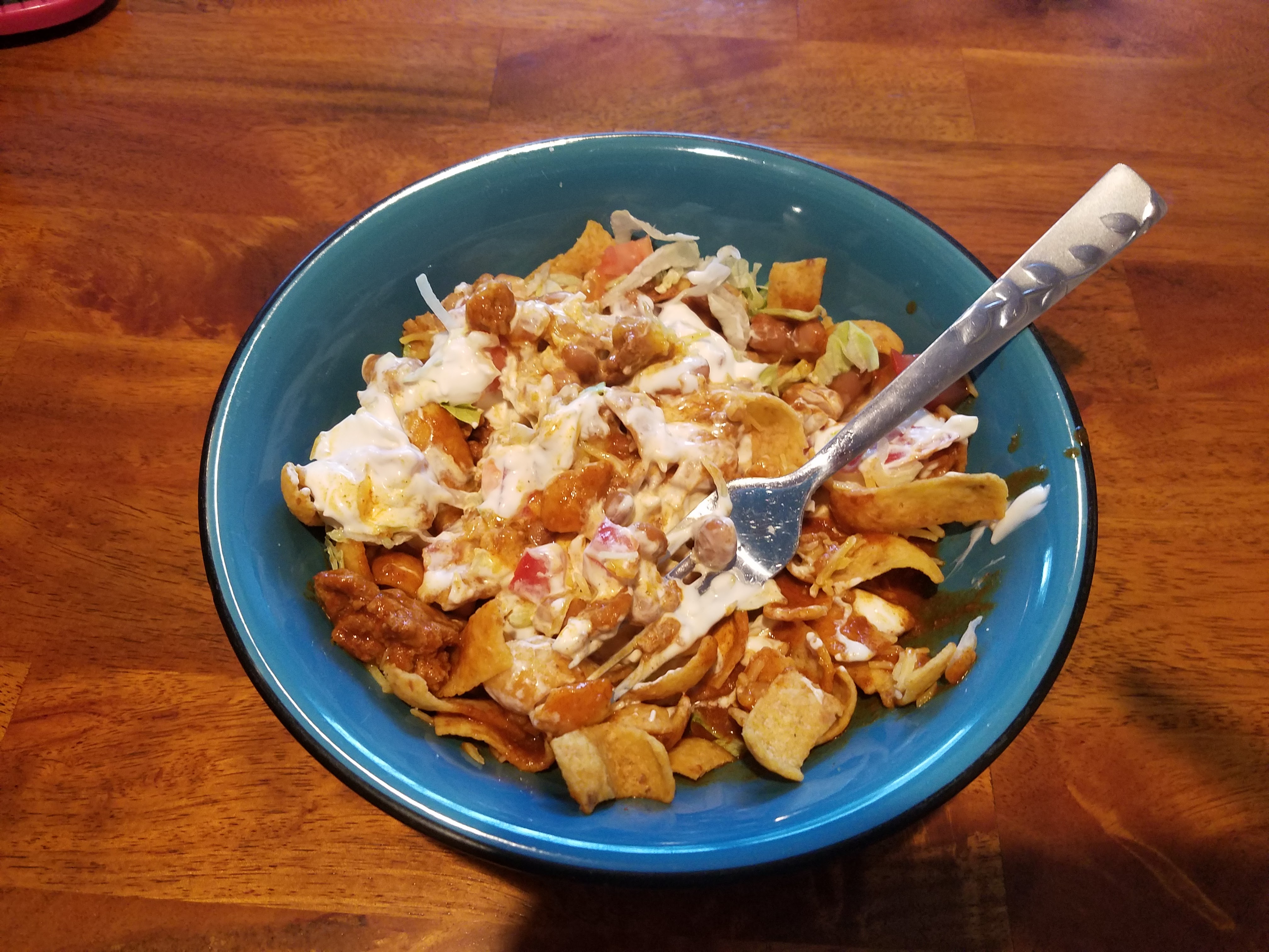 Red Chile Frito Pie – Tania's Tasty Kitchen